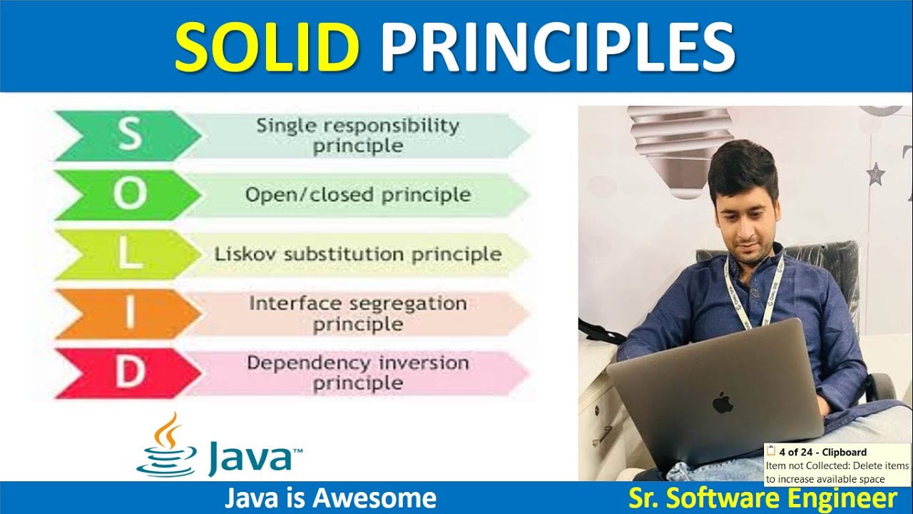 Solid Principle Using Java Very Important Youtube