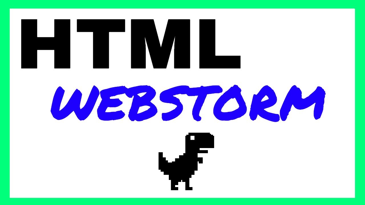 Webstorm Html Format Settings Youtube