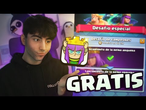 Cómo Conseguir La Reacción De La Reina Arquera En Clash Royale Youtube