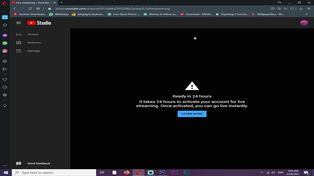 Live Stream Problem Youtube
