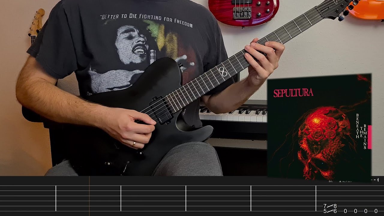 Sepultura Sarcastic Existence Rhythm Guitar Cover Screentabs