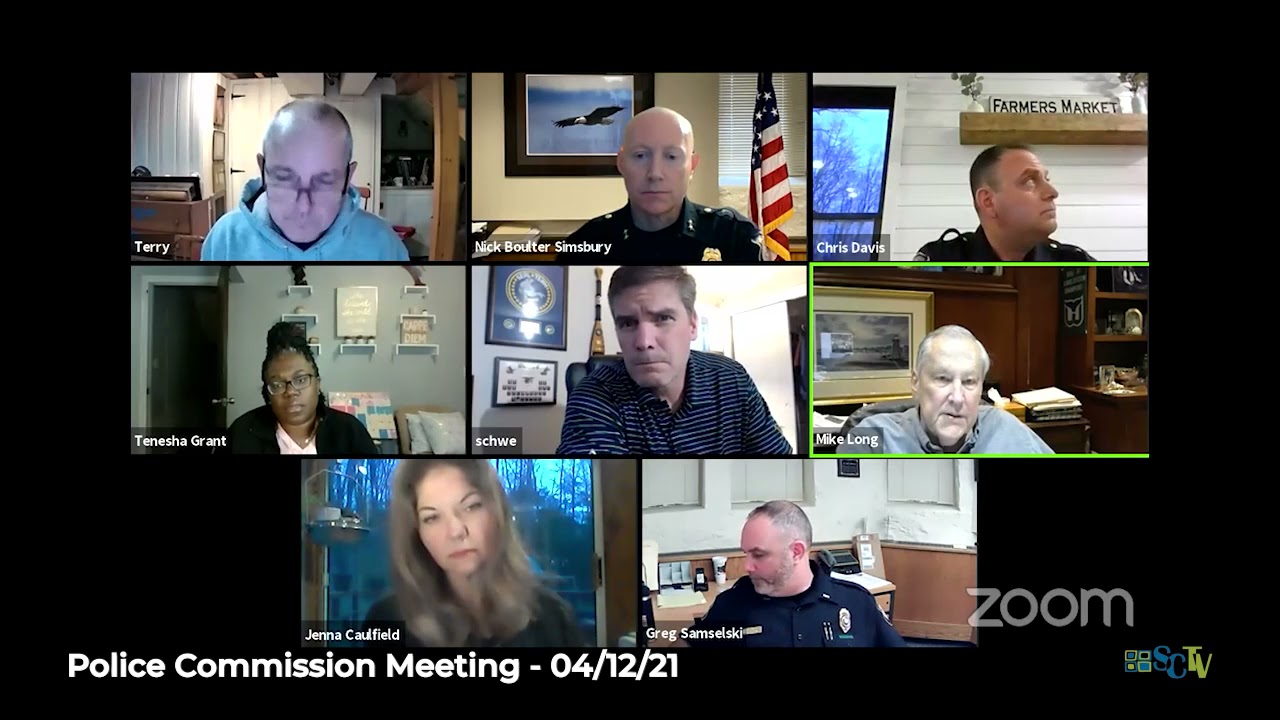 Police Commission Meeting April 12 2021 Youtube