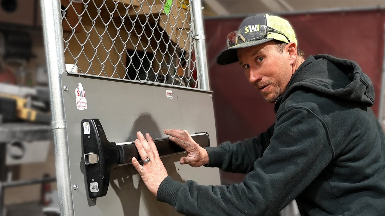 How To Install A Panic Bar Like A Boss Youtube