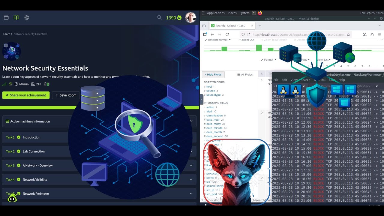 Tryhackme Network Security Essentials Full Walkthrough 2025 Youtube