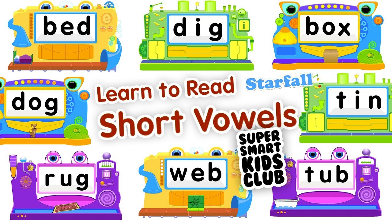 Short Vowels With Starfall Learn To Read On Iphone Youtube