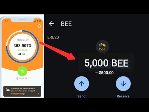 Bee Network рџђќ How To Withdraw Bee Token To Trust Wallet Bee Mining