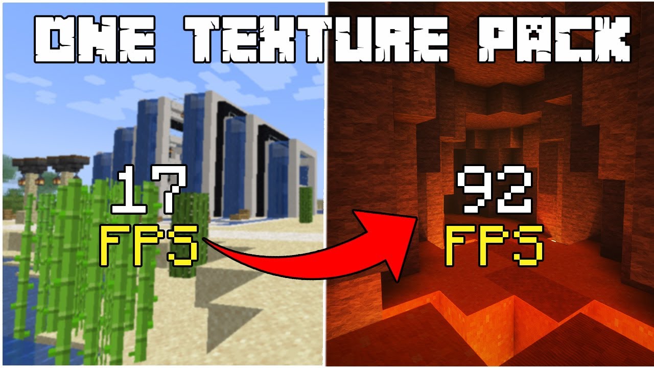 How A Single Texture Pack Can 3x Your Fps Minecraft Java 1 20 X