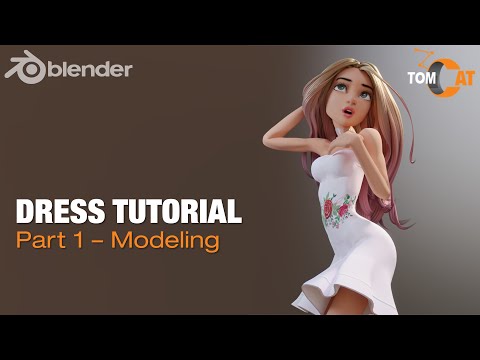 Blender Dress Tutorial Part1 Modeling Youtube