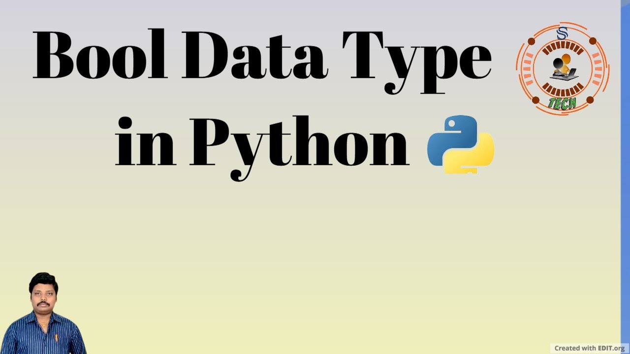 Bool Data Type In Python Youtube