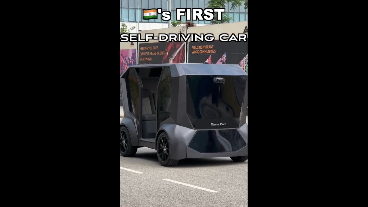 India S First Self Driving Car Youtube