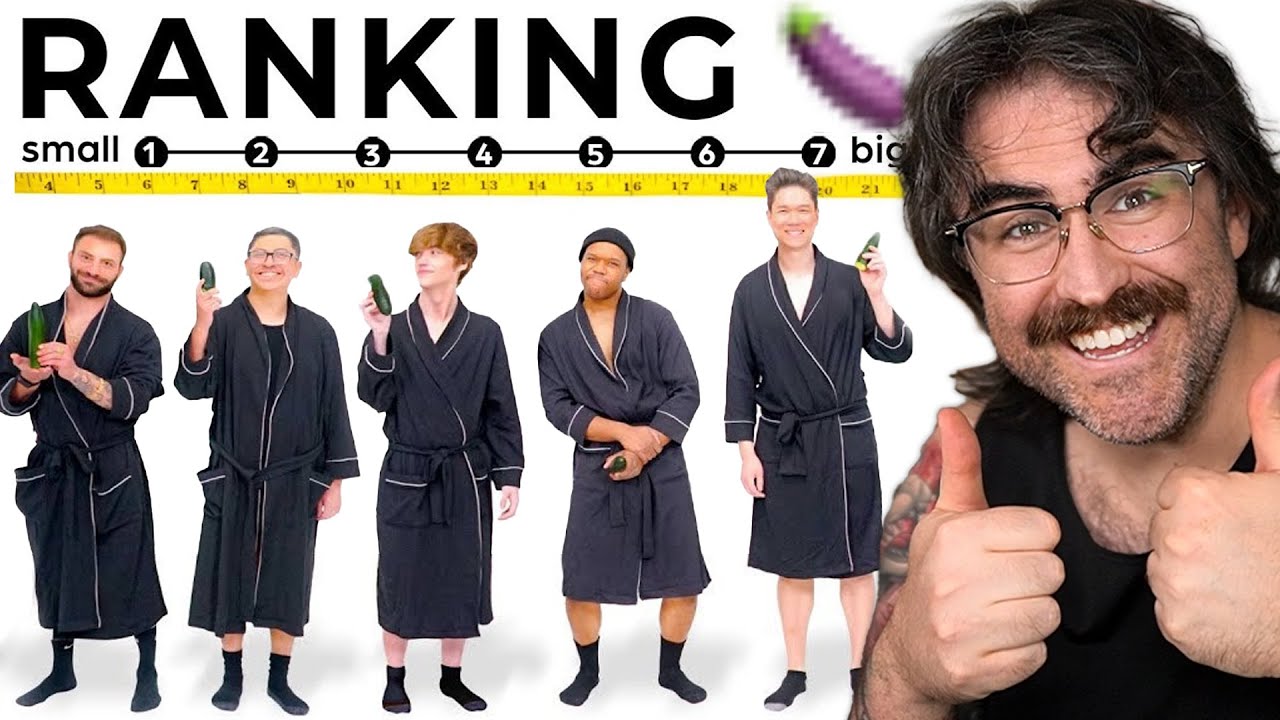Men Rank Each Other By Penis Size Youtube