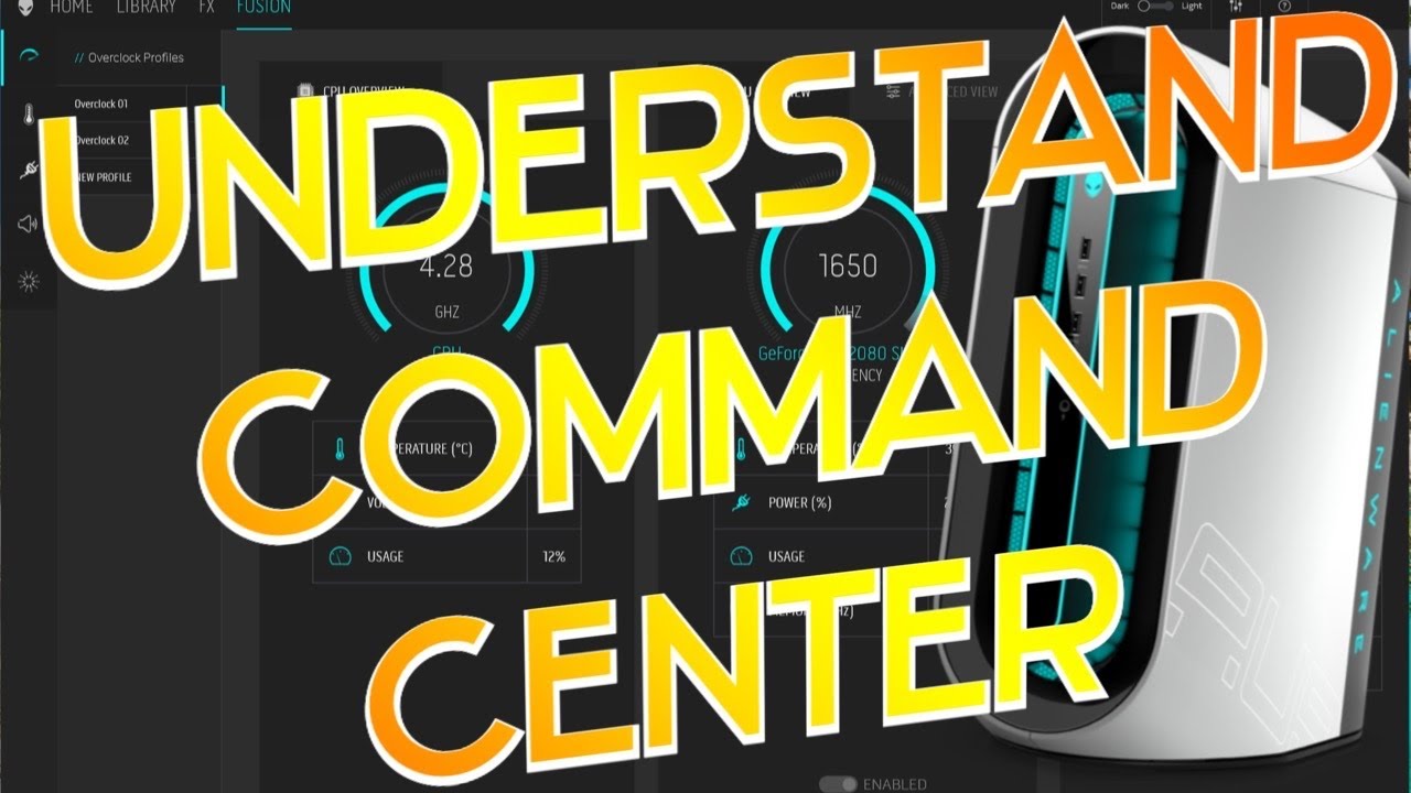 Alienware Command Center Tutorial