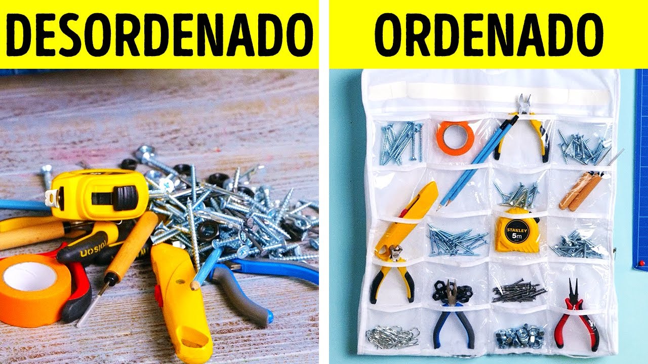 Mantén Tu Taller Ordenado Con Estas Ideas Para Organizar Tus