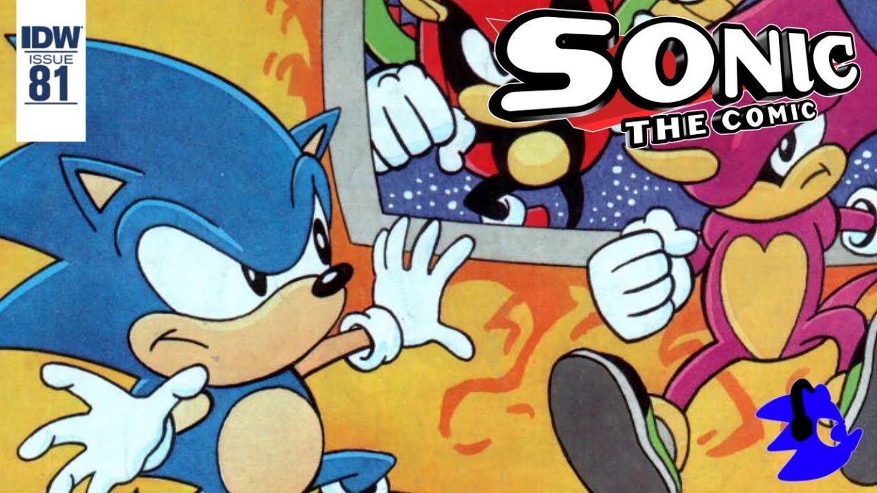 Sonic The Comic Fleetway Issue 81 Dub Adrenline Dubz Youtube