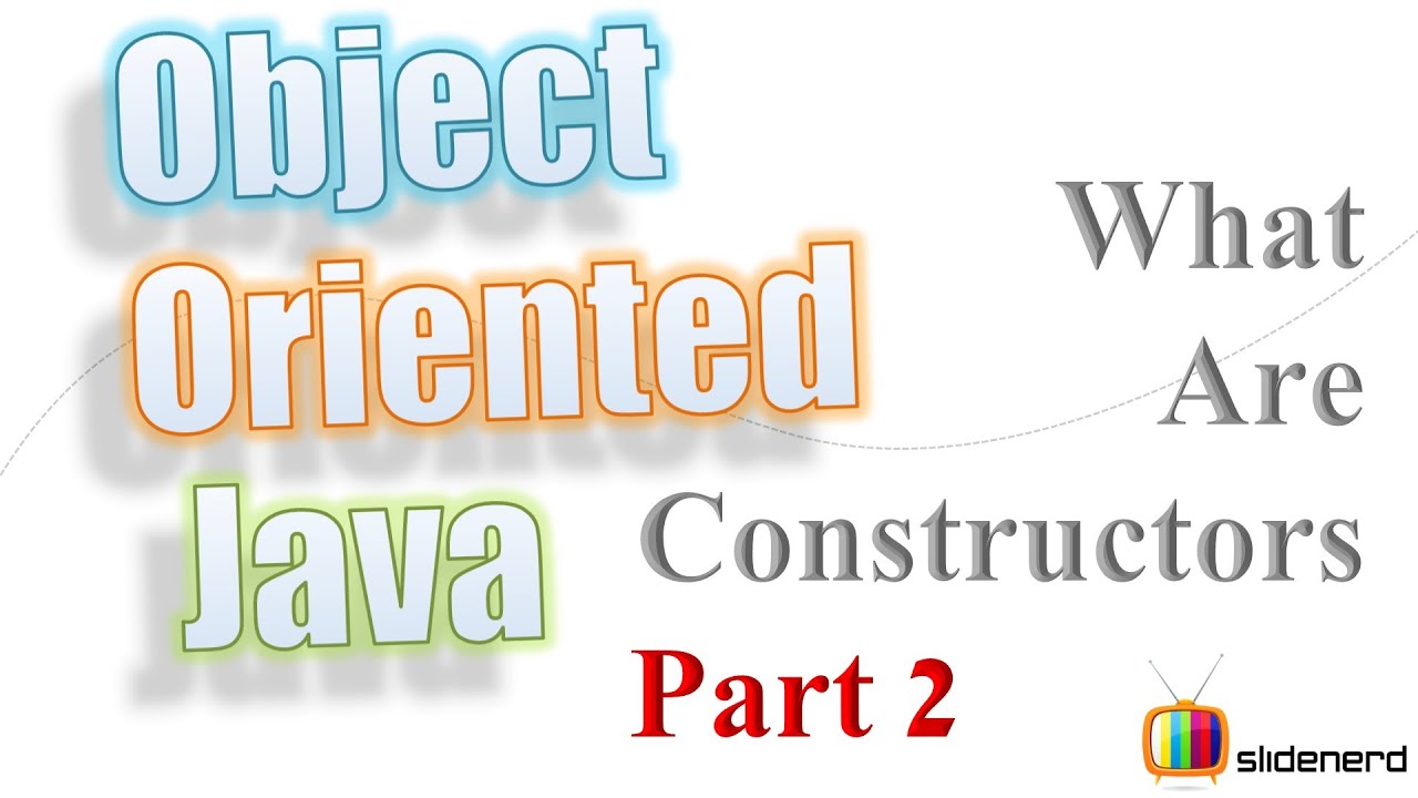22 Java Constructor Tutorial Example Youtube