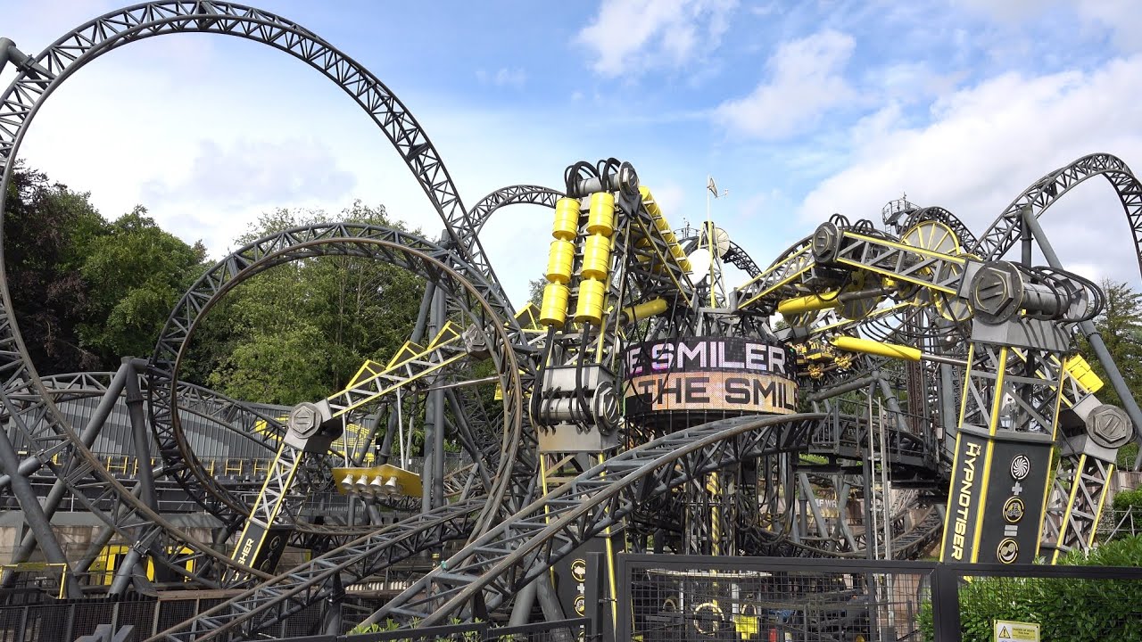 The Smiler Rollercoaster Ride Marmaliser At Alton Towers Youtube