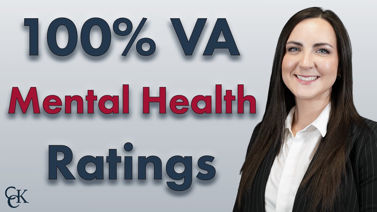 100 Mental Health Va Ratings Explained Youtube
