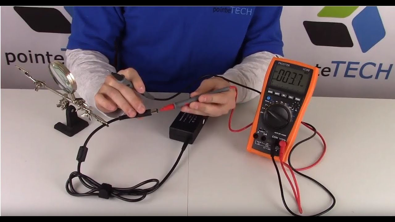 How To Test Your Laptop Computer Charger Power Cord Adapter Cable Youtube