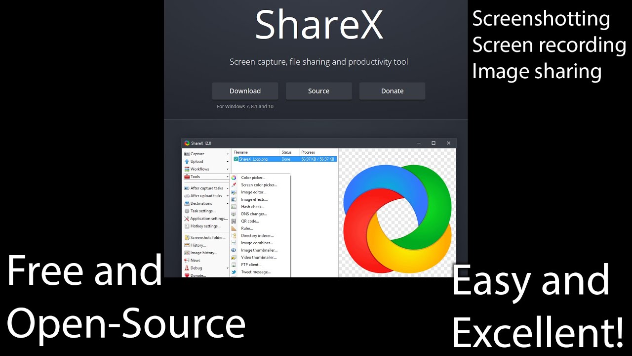 Sharex Record Screen Resheryx