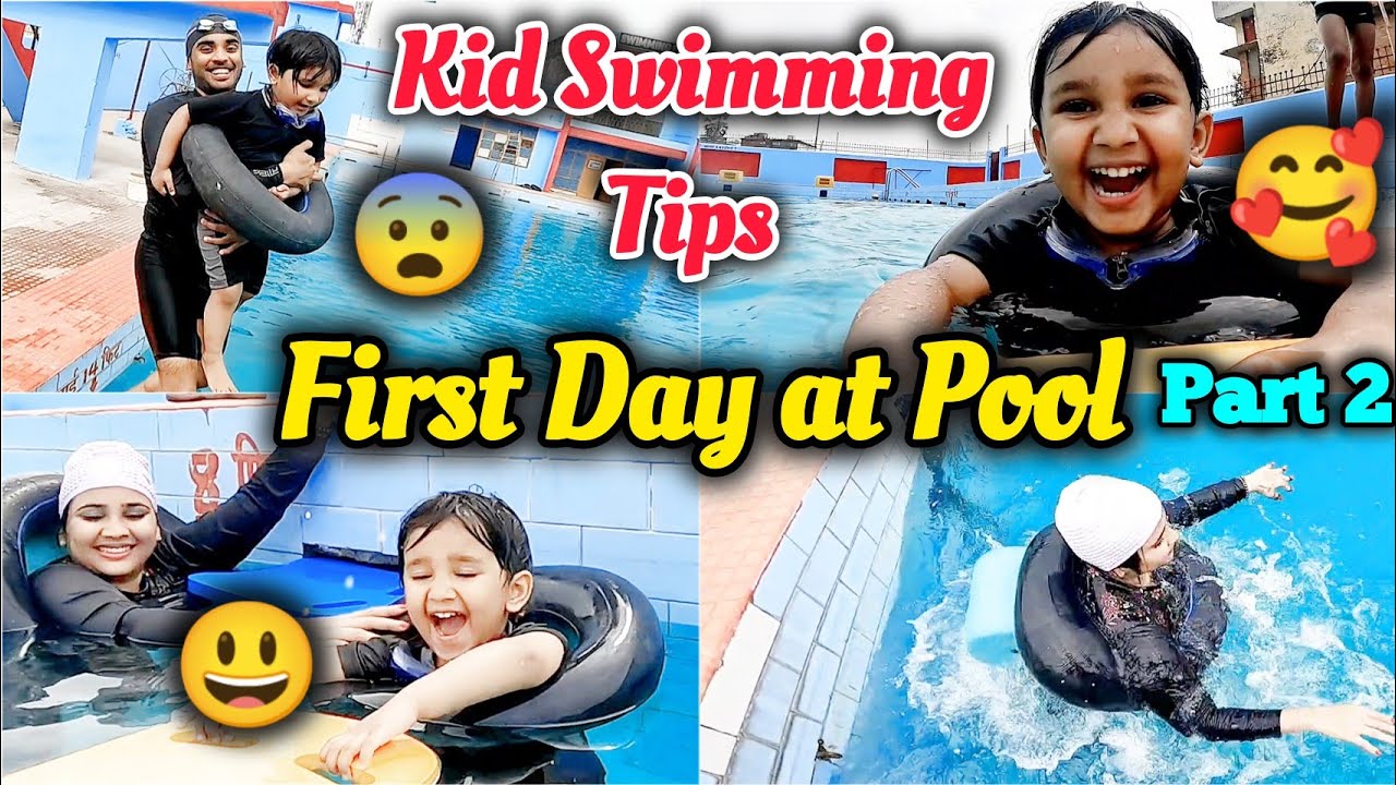 Swim Vlog Part 2 Niece S First Day At The Swimming Pool Kid Swimming