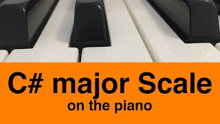 C Major Scale Piano Tutorial Chords Chordify