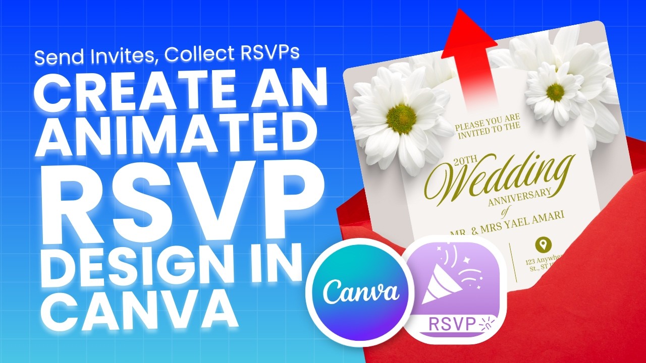 ёяой Create An Animated Video Invitation Card With An Envelope Opening