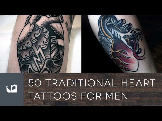Traditional Heart Tattoo