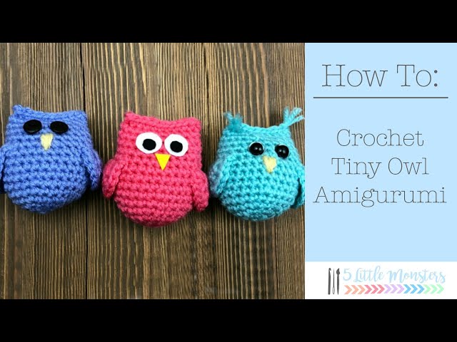 Amigurumi Tutorial For Beginners Owl