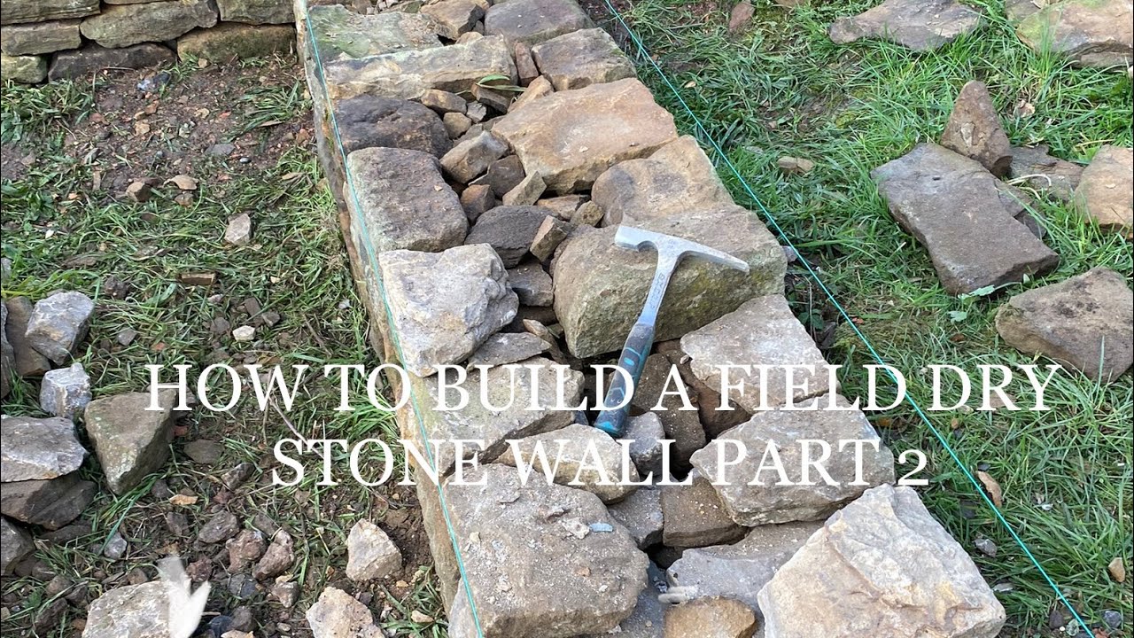 Building A Dry Stack Rock Wall Introduction Dry Stack Stone Wall