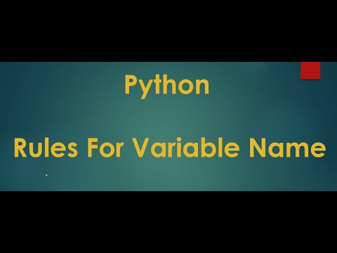 Python Variable Naming Conventions Best Practices For Clean Code