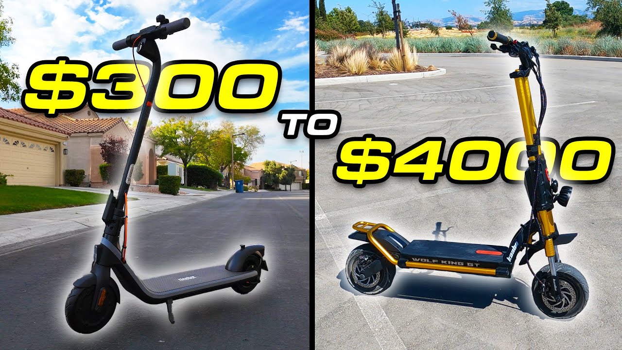 The Best Electric Scooter At Every Price 2024 Edition Youtube