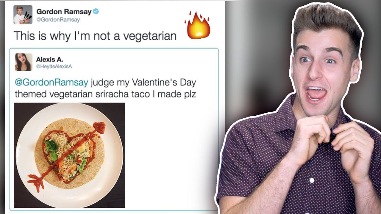Gordon Ramsay Tweets Gordon Ramsay Roasts Get It Twitter Users