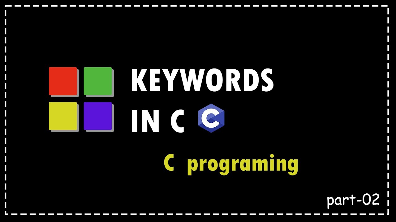 C Programming In Sinhala Keywords Part 2 Youtube