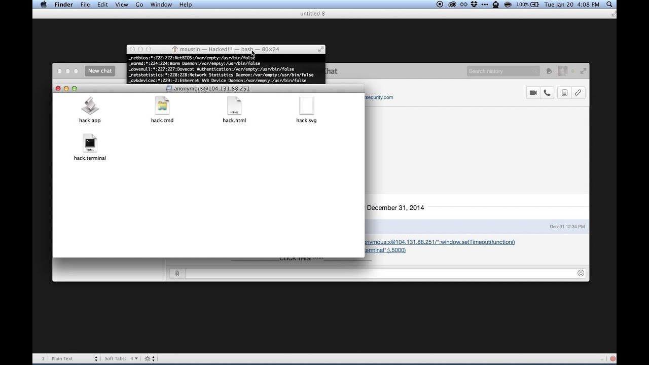 Remote Code Execution In Hipchat With Github Youtube
