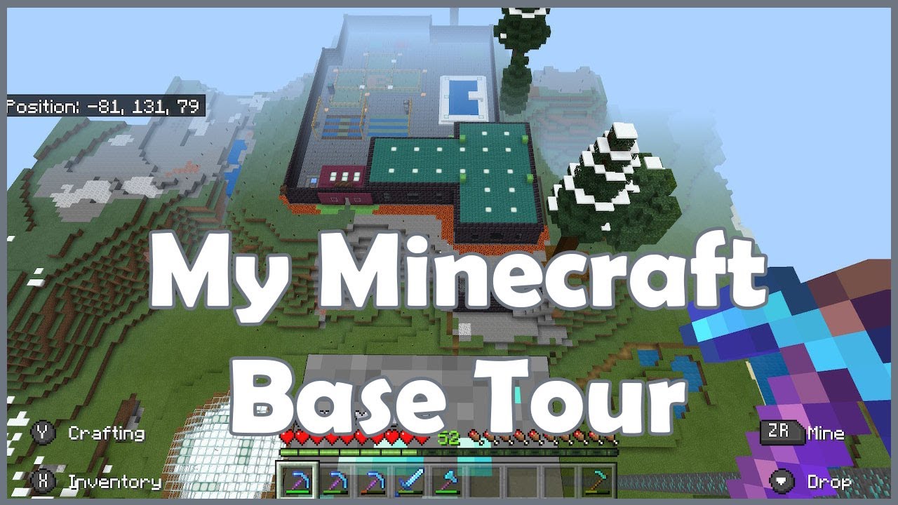 Minecraft Base Tour Youtube
