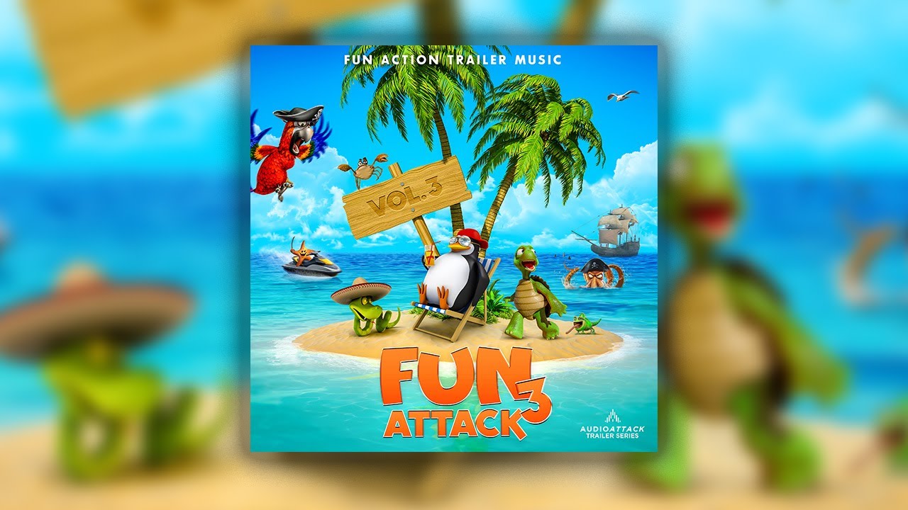 Audio Attack Trailer Series Fun Attack Vol 3 Fun Action Trailer