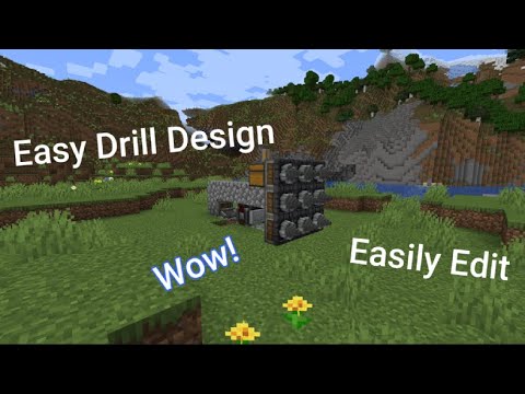 Create Mod How To Make An Easily Scalable Mining Drill Youtube