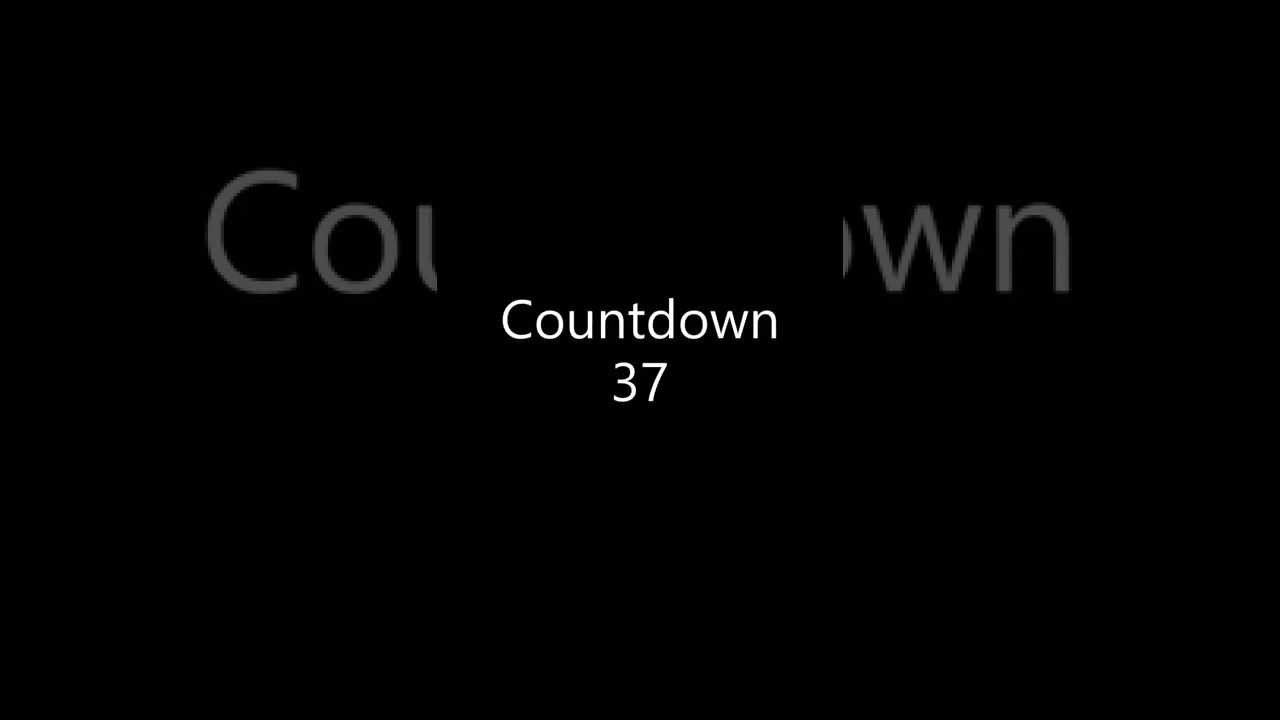 Countdown 37 Youtube