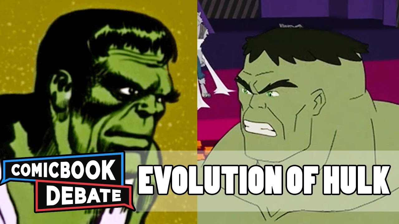 Evolution Of Hulk In Cartoons In 14 Minutes 2017 Youtube