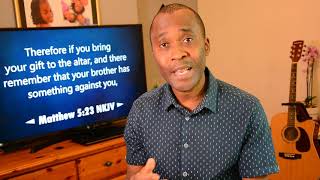 Matthew 5 23 Therefore If You Bring Your Gift To The Altar And There ...