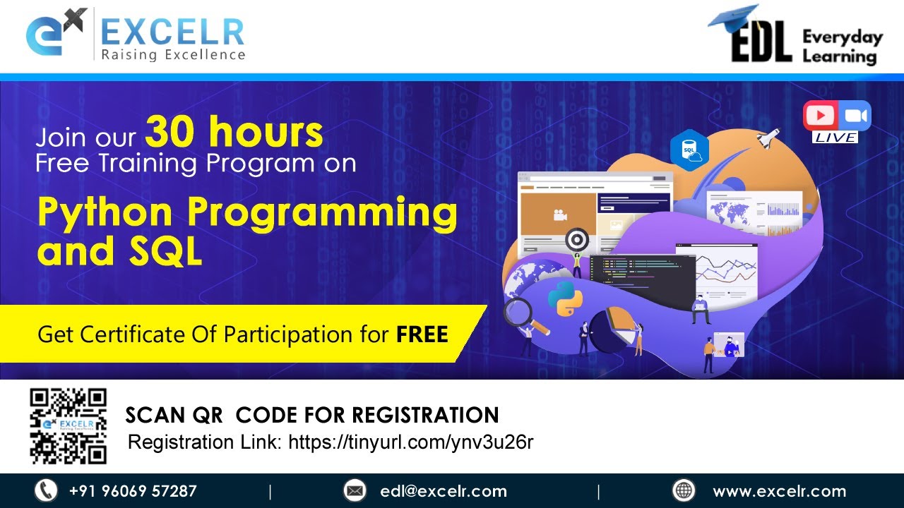 Python Programming And Sql Edl Day 2 Youtube