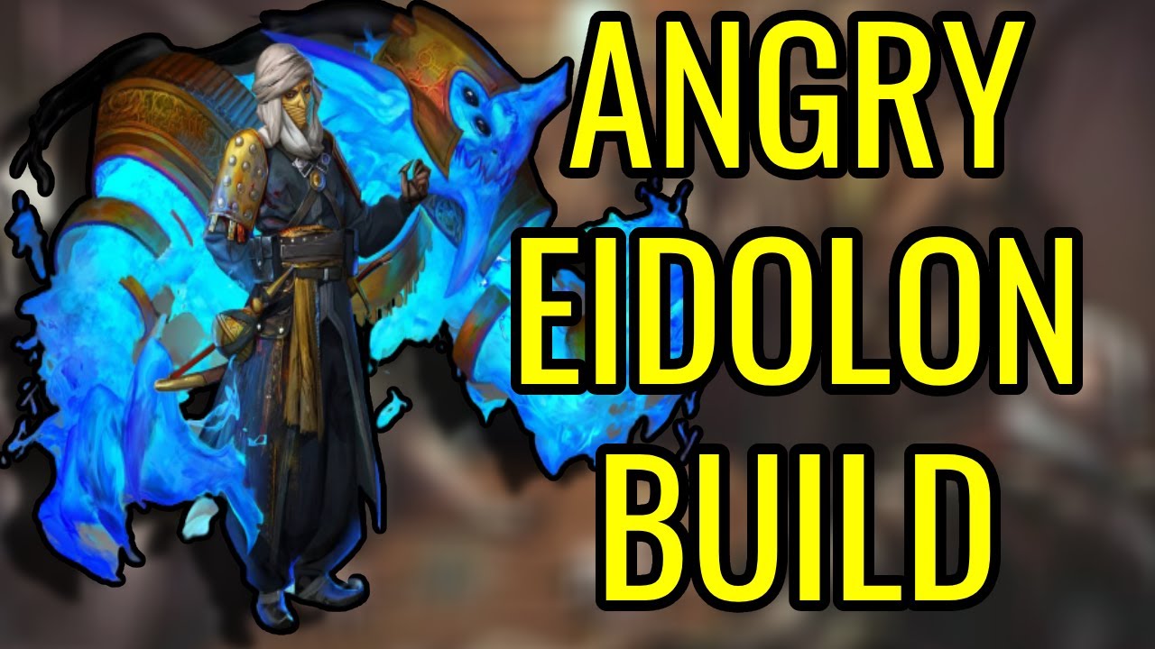 Pathfinder 2e Teamwork Build The Angry Eidolon Summoner Youtube