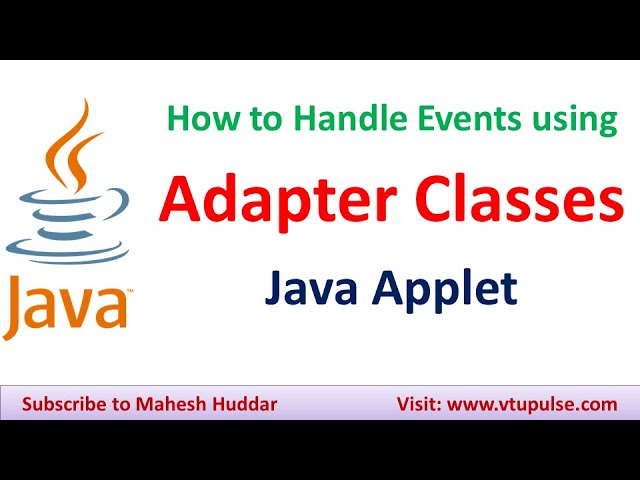 Java Video Tutorial Vtupulse