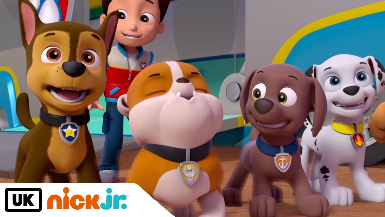 Paw Patrol Pups Save The Robodinosaur Nick Jr Uk Youtube