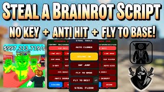 Steal A Brainrot Script No Key New Update Lemon Hub Invisible Anti Hit