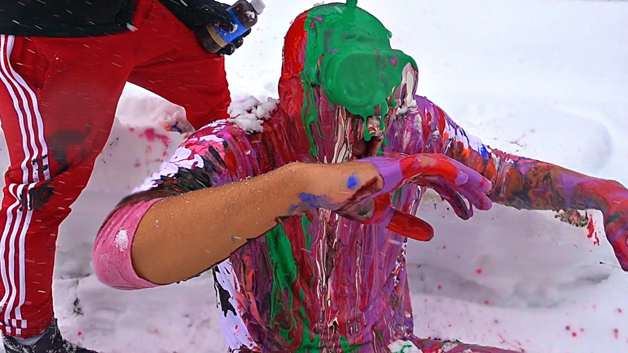 Extreme Paint Challenge Youtube
