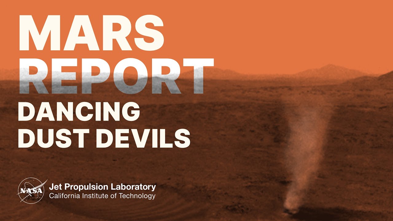 Perseverance Rover Captures Dust Devils Whirling Across Mars Mars