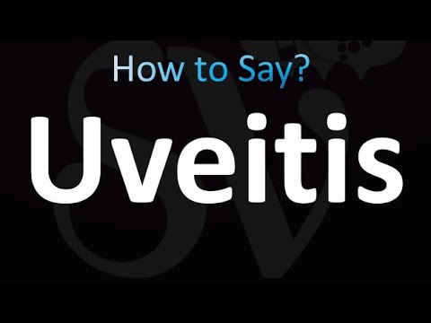 How To Pronounce Uveitis Correctly Youtube