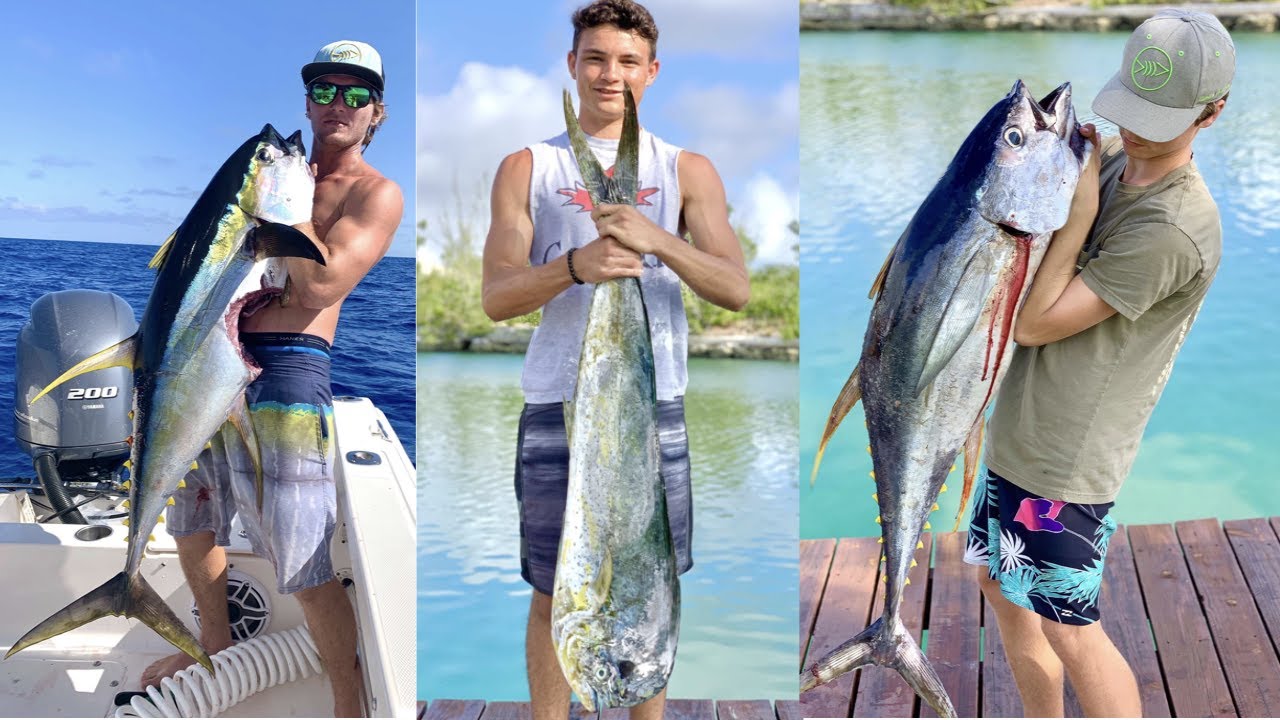 Crazy Yellowfin Tuna Action In The Bahamas Episode 01 Youtube