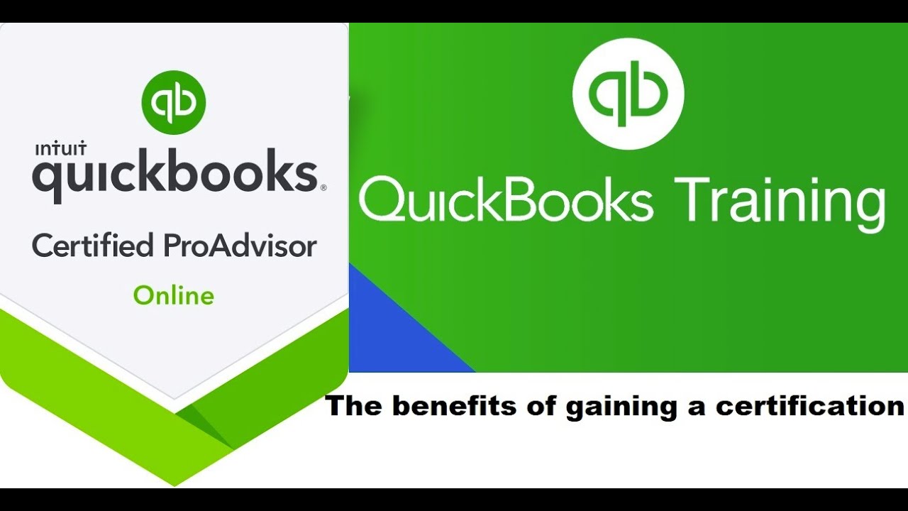 Quickbooks Online Training The Benefits Of Gaining A Certification